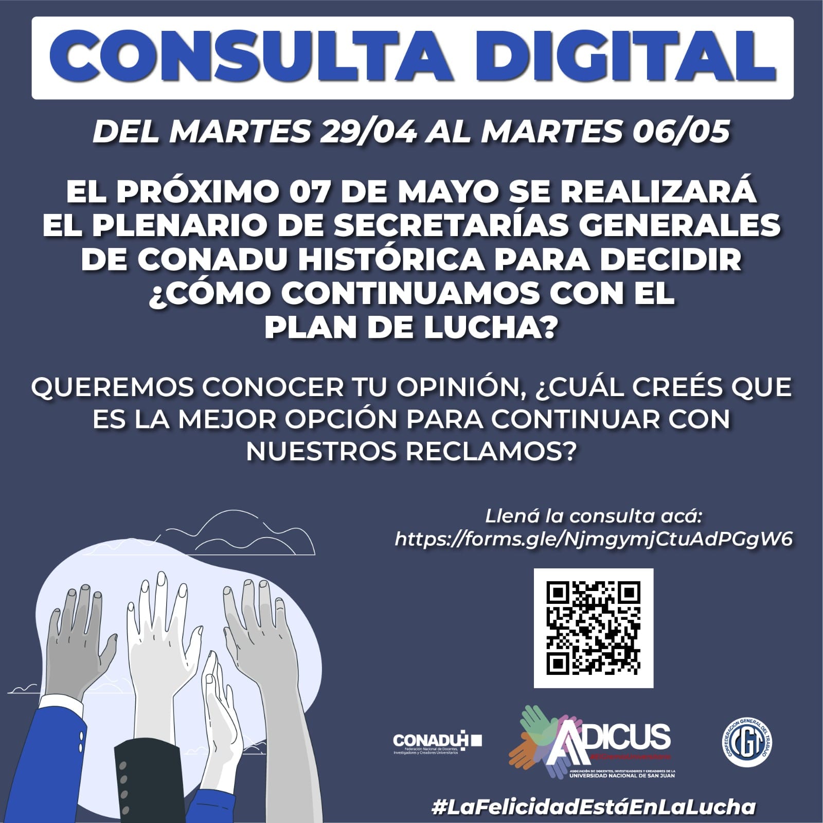 ADICUS lanza una consulta digital para definir la continuidad del plan ...